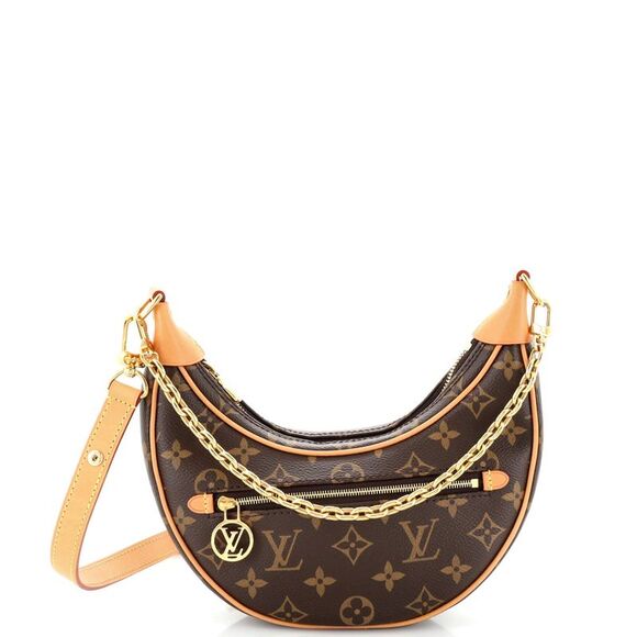 Louis Vuitton | Bags | Louis Vuitton Loop Handbag Monogram Canvas Brown ...
